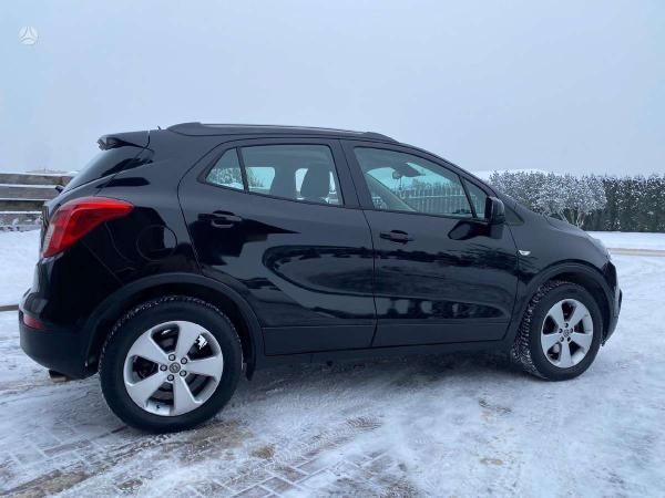 Black Opel Mokka X 2017 in Panevezys, with an engine capacity of 1.60 L and mileage of 133 thousand km for 5700 €, photo 5 on AUTOMOTO.COM.LV