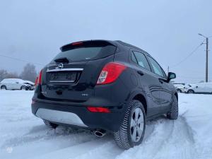 Black Opel Mokka X 2017 in Panevezys, with an engine capacity of 1.60 L and mileage of 133 thousand km for 5700 €, photo 16 on AUTOMOTO.COM.LV