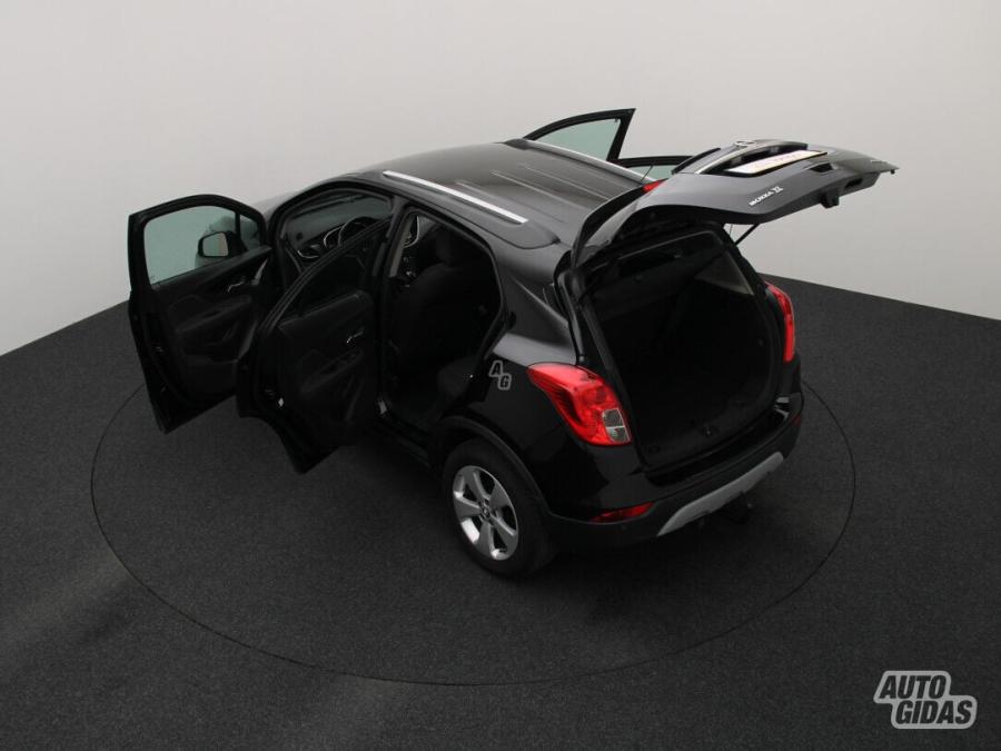 Black Opel Mokka X 2017 in Vilnius, with an engine capacity of 1.60 L and mileage of 173 thousand km for 9499 €, photo 13 on AUTOMOTO.COM.LV