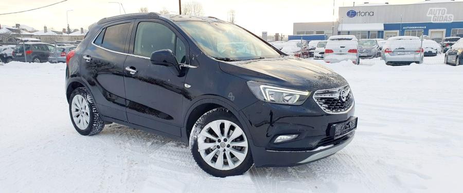 Melns Opel Mokka X 2017 Šauļi, ar dzinēja tilpumu 1.40 L un nobraukumu 180 tūkst. km par 9500 €, foto 3 vietnē AUTOMOTO.COM.LV