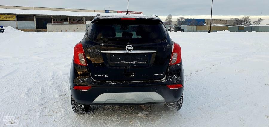 Melns Opel Mokka X 2017 Šauļi, ar dzinēja tilpumu 1.40 L un nobraukumu 180 tūkst. km par 9500 €, foto 6 vietnē AUTOMOTO.COM.LV