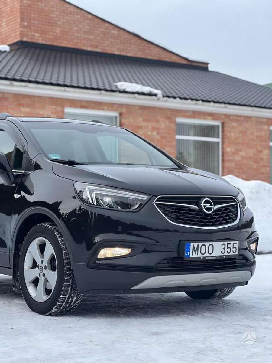 Melns Opel Mokka X 2017 Viļņa, ar dzinēja tilpumu 1.60 L un nobraukumu 115 tūkst. km par 11000 €, foto 2 vietnē AUTOMOTO.COM.LV