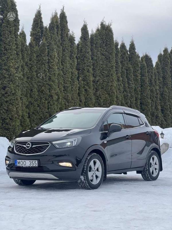 Black Opel Mokka X 2017 in Vilnius, with an engine capacity of 1.60 L and mileage of 115 thousand km for 11000 €, photo 5 on AUTOMOTO.COM.LV