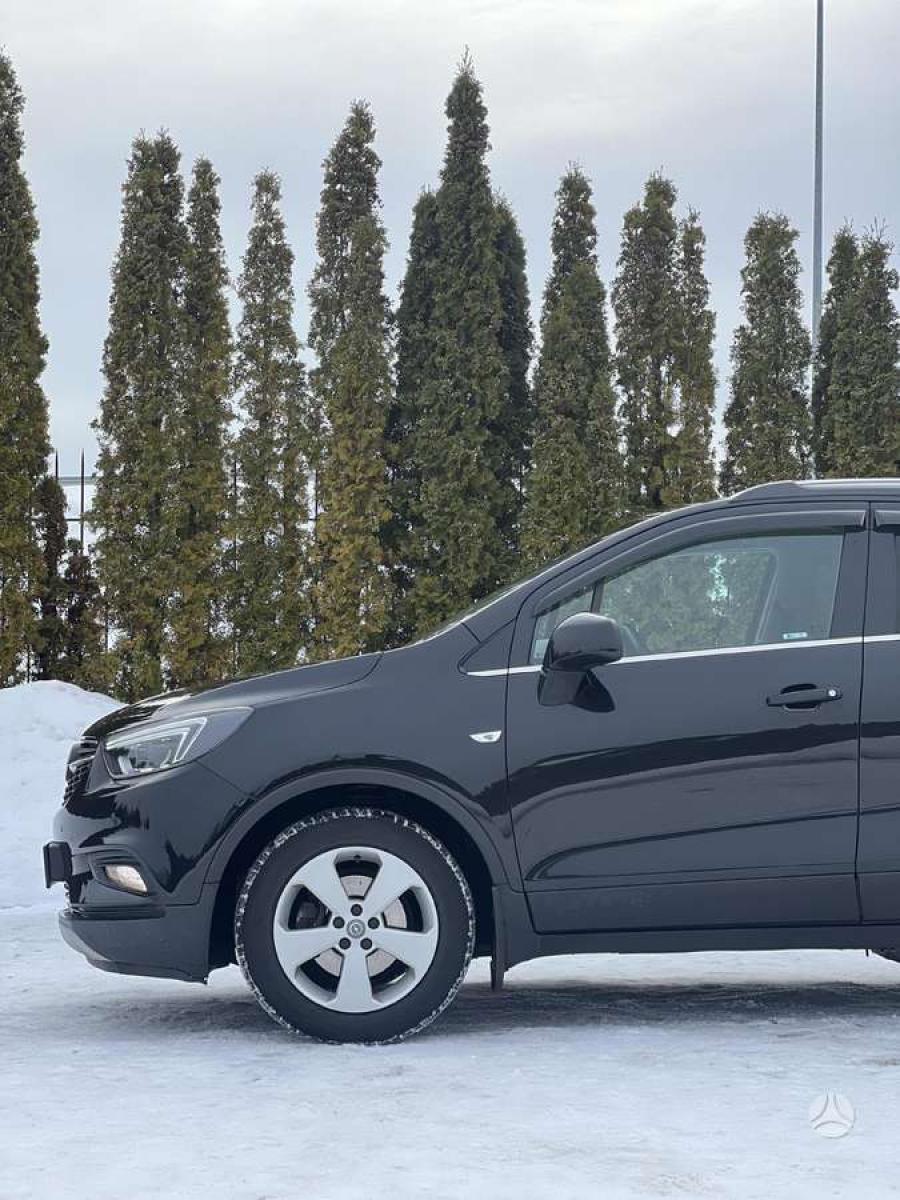 Melns Opel Mokka X 2017 Viļņa, ar dzinēja tilpumu 1.60 L un nobraukumu 115 tūkst. km par 11000 €, foto 7 vietnē AUTOMOTO.COM.LV
