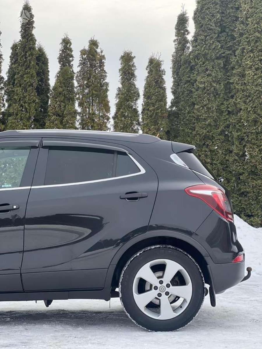Melns Opel Mokka X 2017 Viļņa, ar dzinēja tilpumu 1.60 L un nobraukumu 115 tūkst. km par 11000 €, foto 8 vietnē AUTOMOTO.COM.LV