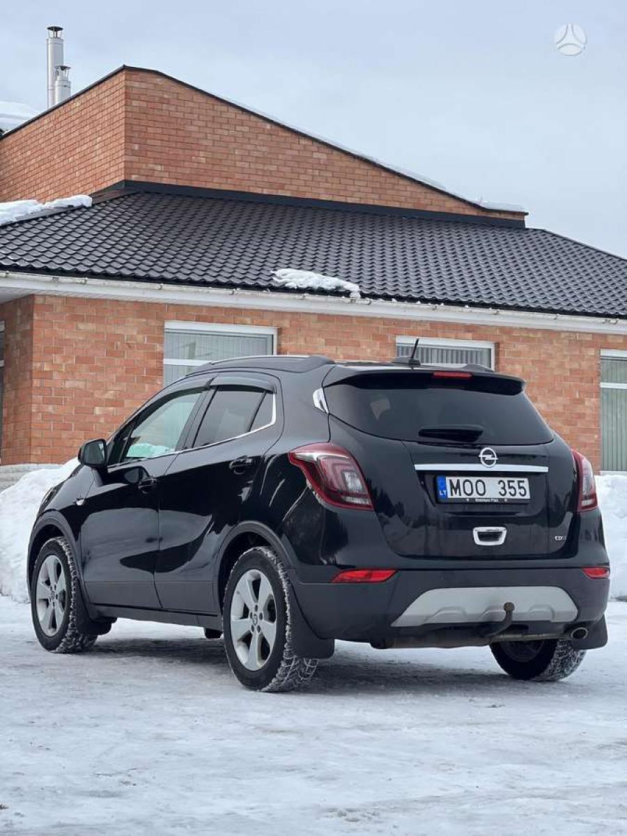 Melns Opel Mokka X 2017 Viļņa, ar dzinēja tilpumu 1.60 L un nobraukumu 115 tūkst. km par 11000 €, foto 12 vietnē AUTOMOTO.COM.LV