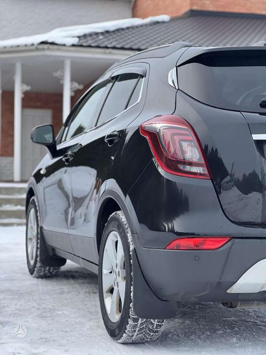 Melns Opel Mokka X 2017 Viļņa, ar dzinēja tilpumu 1.60 L un nobraukumu 115 tūkst. km par 11000 €, foto 14 vietnē AUTOMOTO.COM.LV