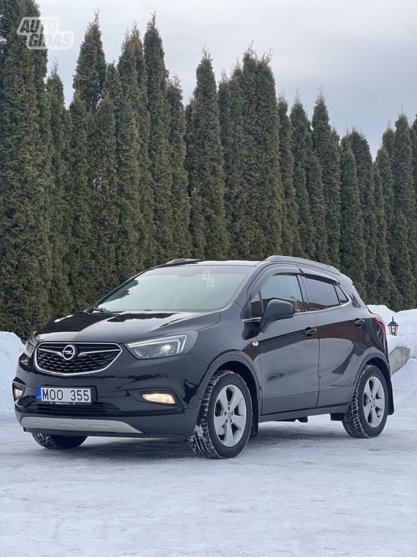 Black Opel Mokka X 2017 in Vilnius, with an engine capacity of 1.60 L and mileage of 115 thousand km for 10850 €, photo 5 on AUTOMOTO.COM.LV
