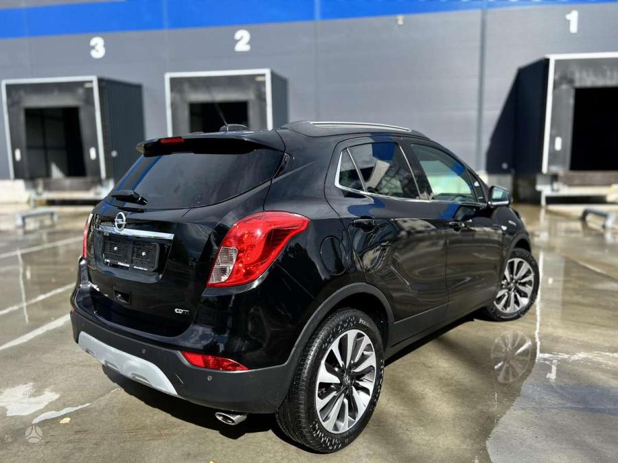 Black Opel Mokka X 2017 in Panevezys, with an engine capacity of 1.60 L and mileage of 295 thousand km for 6300 €, photo 11 on AUTOMOTO.COM.LV