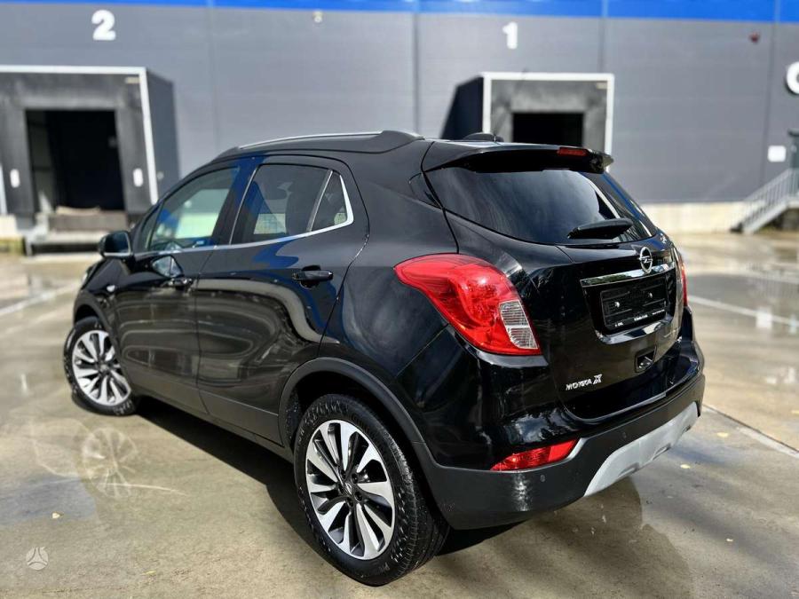 Black Opel Mokka X 2017 in Panevezys, with an engine capacity of 1.60 L and mileage of 295 thousand km for 6300 €, photo 12 on AUTOMOTO.COM.LV