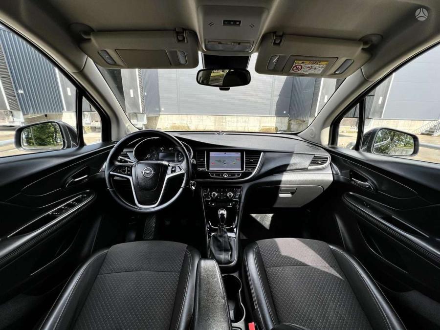 Black Opel Mokka X 2017 in Panevezys, with an engine capacity of 1.60 L and mileage of 295 thousand km for 6300 €, photo 22 on AUTOMOTO.COM.LV