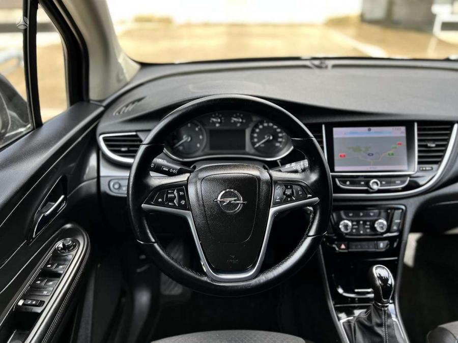Black Opel Mokka X 2017 in Panevezys, with an engine capacity of 1.60 L and mileage of 295 thousand km for 6300 €, photo 23 on AUTOMOTO.COM.LV