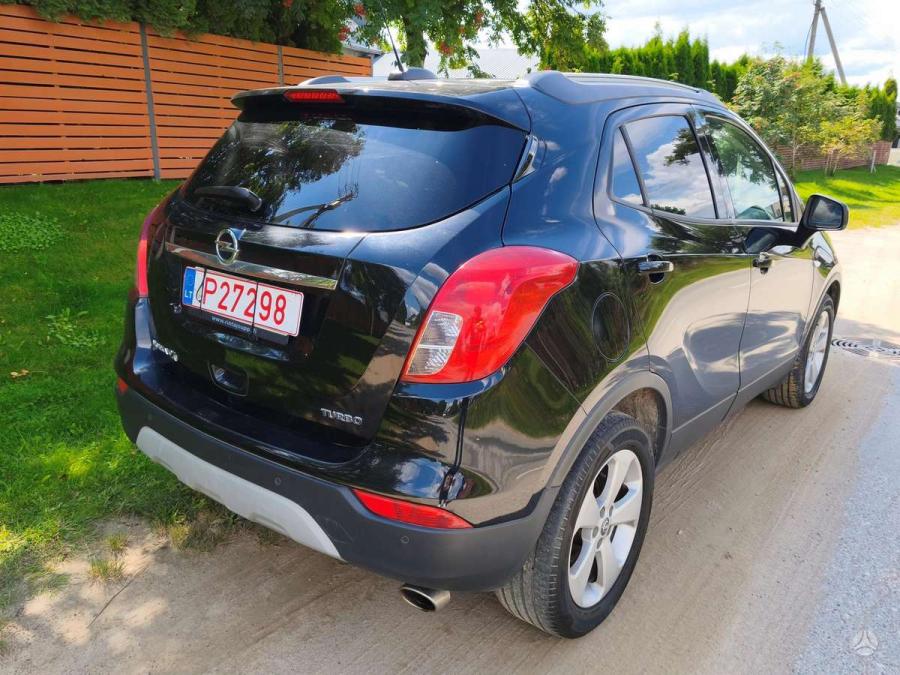 Melns Opel Mokka X 2017 Kauņa, ar dzinēja tilpumu 1.40 L un nobraukumu 270 tūkst. km par 8450 €, foto 5 vietnē AUTOMOTO.COM.LV