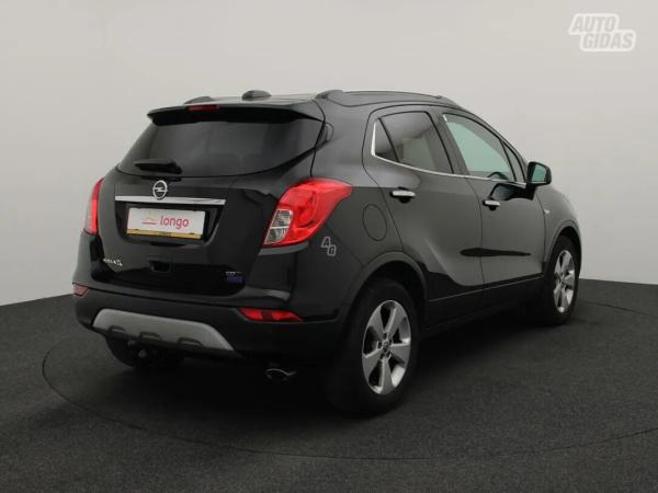 Black Opel Mokka X 2018 in Vilnius, with an engine capacity of 1.60 L and mileage of 179 thousand km for 11199 €, photo 8 on AUTOMOTO.COM.LV