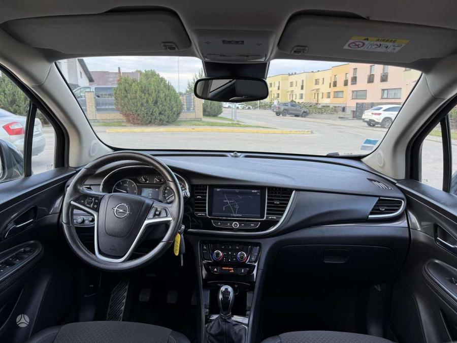 Black Opel Mokka X 2018 in Taurage, with an engine capacity of 1.60 L and mileage of 171 thousand km for 7900 €, photo 18 on AUTOMOTO.COM.LV