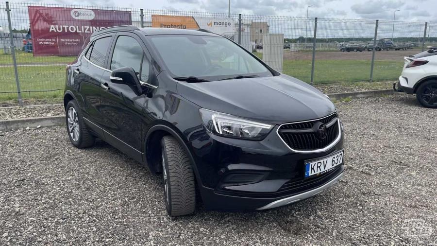 Black Opel Mokka X 2018 in Marijampole, with an engine capacity of 1.40 L and mileage of 73 thousand km for 10850 €, photo 4 on AUTOMOTO.COM.LV