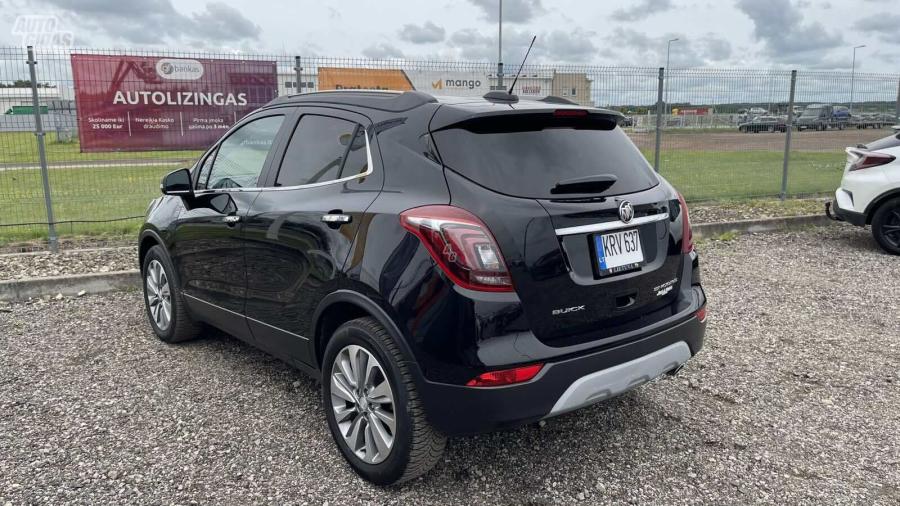 Black Opel Mokka X 2018 in Marijampole, with an engine capacity of 1.40 L and mileage of 73 thousand km for 10850 €, photo 7 on AUTOMOTO.COM.LV