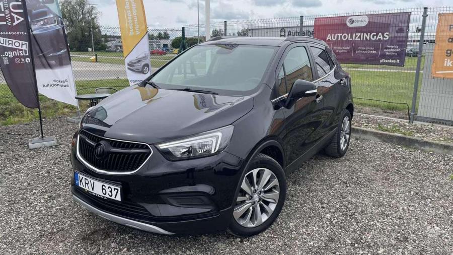 Melns Opel Mokka X 2018 Marijampole, ar dzinēja tilpumu 1.36 L un nobraukumu 73 tūkst. km par 10590 €, foto 6 vietnē AUTOMOTO.COM.LV