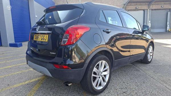 Black Opel Mokka X 2018 in Siauliai, with an engine capacity of 1.36 L and mileage of 99 thousand km for 3299 €, photo 4 on AUTOMOTO.COM.LV