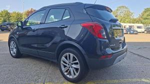 Black Opel Mokka X 2018 in Siauliai, with an engine capacity of 1.36 L and mileage of 99 thousand km for 3299 €, photo 7 on AUTOMOTO.COM.LV