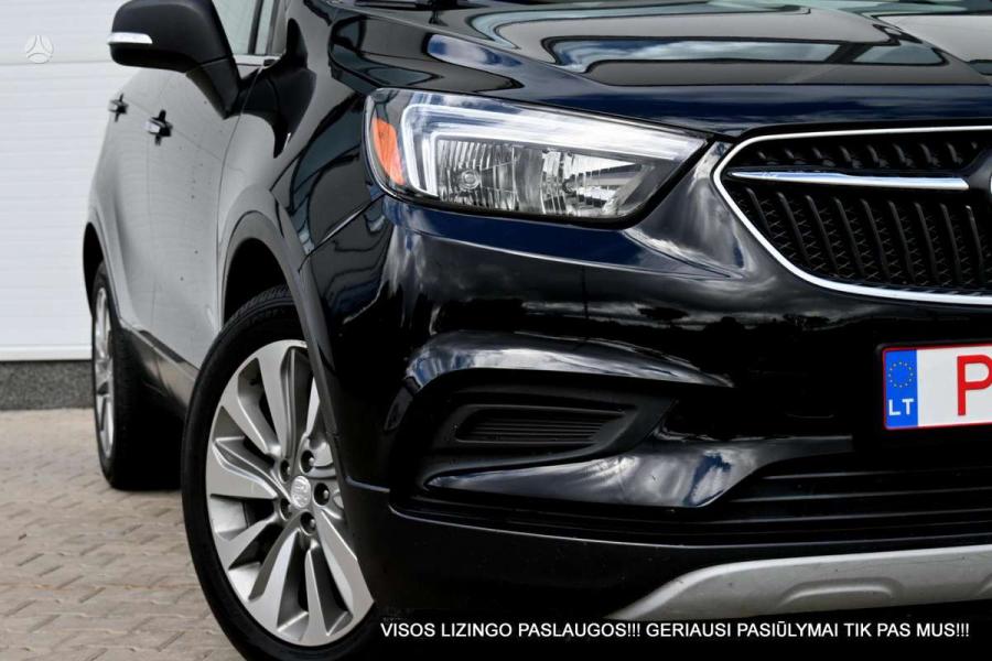 Black Opel Mokka X 2018 in Kretinga, with an engine capacity of 1.36 L and mileage of 183 thousand km for 9199 €, photo 7 on AUTOMOTO.COM.LV