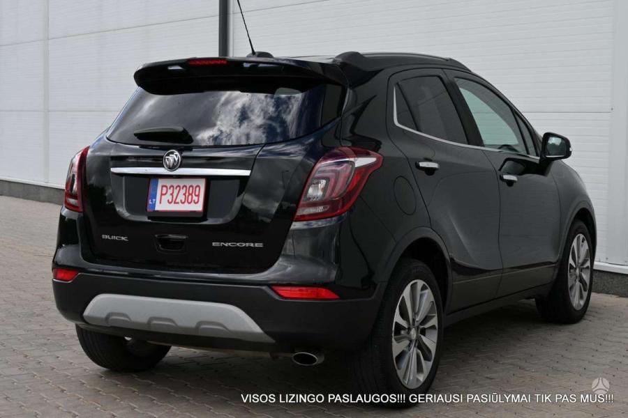 Black Opel Mokka X 2018 in Kretinga, with an engine capacity of 1.36 L and mileage of 183 thousand km for 9199 €, photo 8 on AUTOMOTO.COM.LV