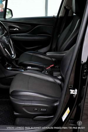 Black Opel Mokka X 2018 in Kretinga, with an engine capacity of 1.36 L and mileage of 183 thousand km for 9199 €, photo 18 on AUTOMOTO.COM.LV