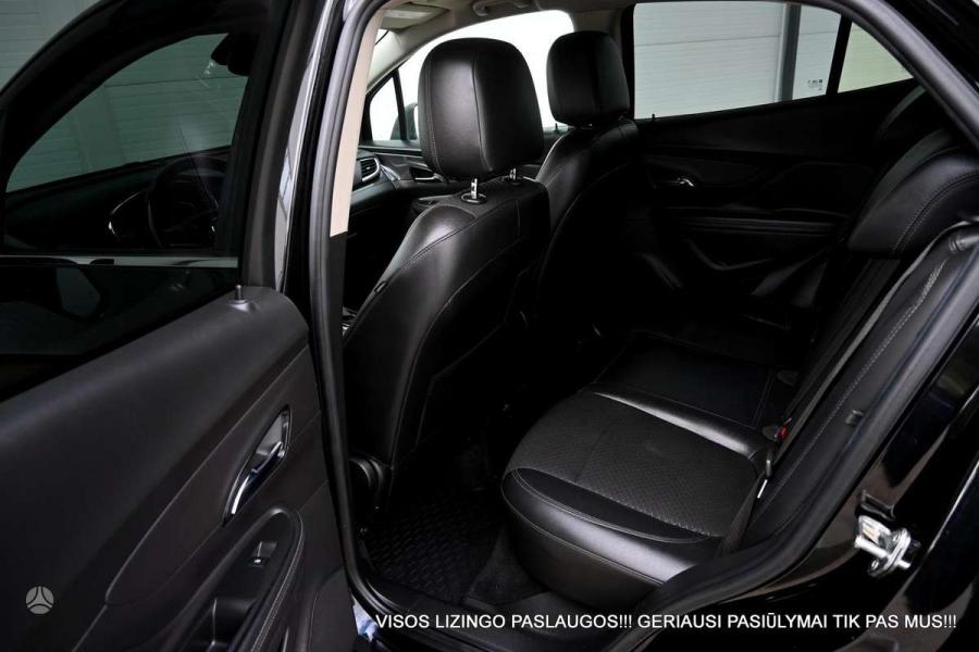 Black Opel Mokka X 2018 in Kretinga, with an engine capacity of 1.36 L and mileage of 183 thousand km for 9199 €, photo 23 on AUTOMOTO.COM.LV