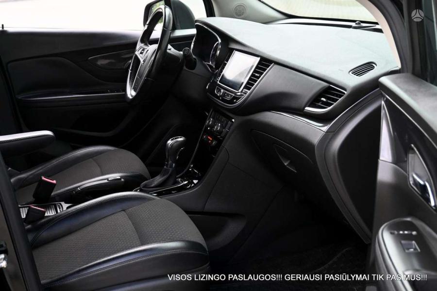 Black Opel Mokka X 2018 in Kretinga, with an engine capacity of 1.36 L and mileage of 183 thousand km for 9199 €, photo 24 on AUTOMOTO.COM.LV