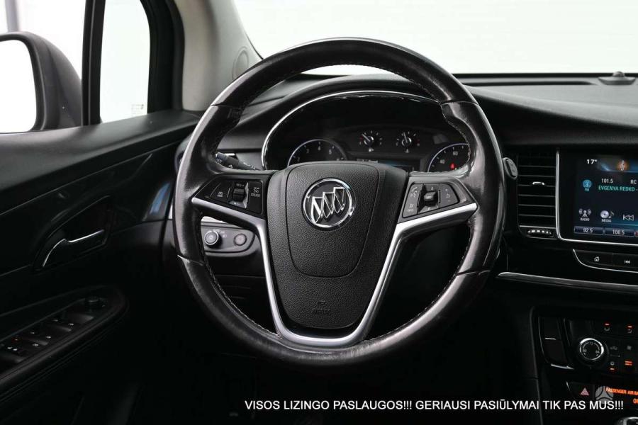 Black Opel Mokka X 2018 in Kretinga, with an engine capacity of 1.36 L and mileage of 183 thousand km for 9199 €, photo 28 on AUTOMOTO.COM.LV