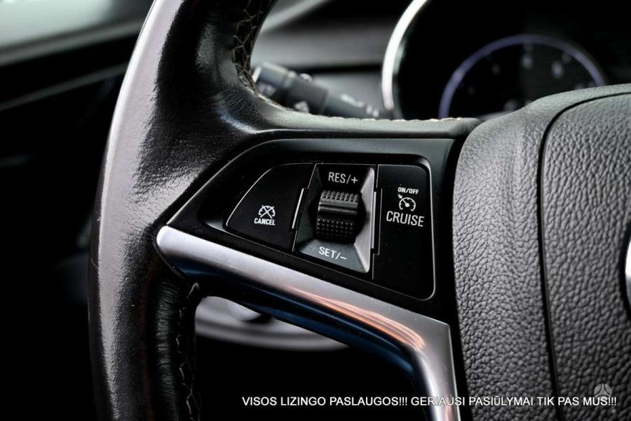 Black Opel Mokka X 2018 in Kretinga, with an engine capacity of 1.36 L and mileage of 183 thousand km for 9199 €, photo 31 on AUTOMOTO.COM.LV