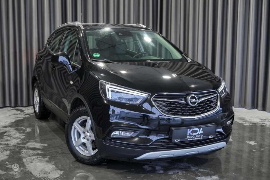Black Opel Mokka X 2019 in Marijampole, with an engine capacity of 1.60 L and mileage of 166 thousand km for 8450 €, photo 2 on AUTOMOTO.COM.LV