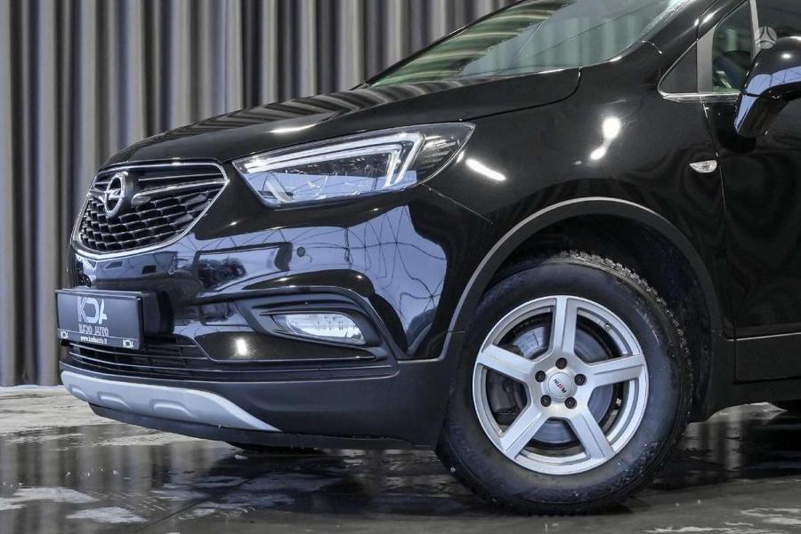 Black Opel Mokka X 2019 in Marijampole, with an engine capacity of 1.60 L and mileage of 166 thousand km for 8450 €, photo 6 on AUTOMOTO.COM.LV