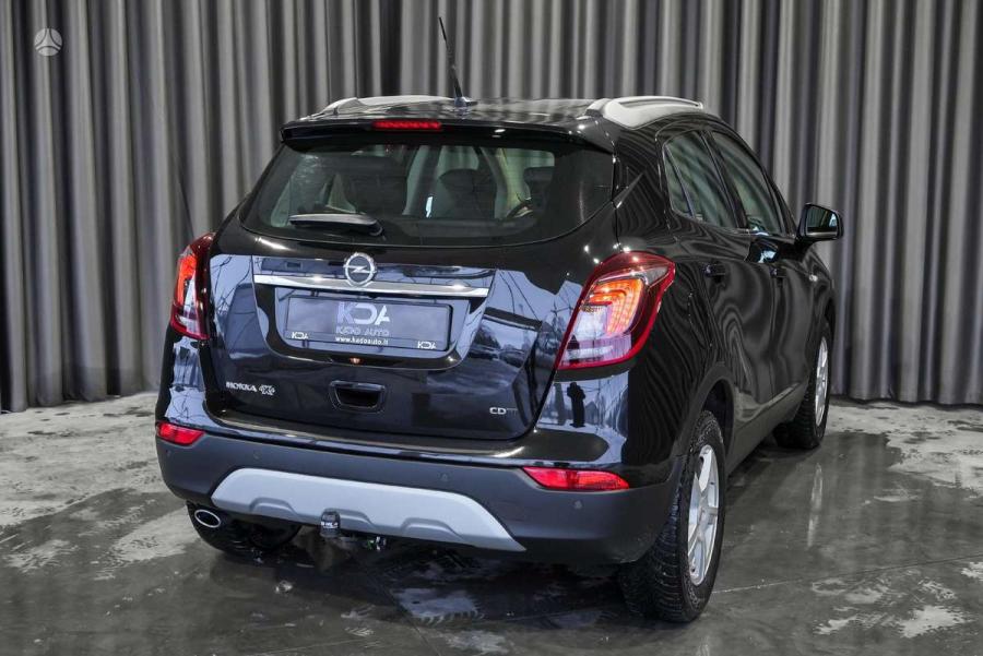 Black Opel Mokka X 2019 in Marijampole, with an engine capacity of 1.60 L and mileage of 166 thousand km for 8450 €, photo 11 on AUTOMOTO.COM.LV