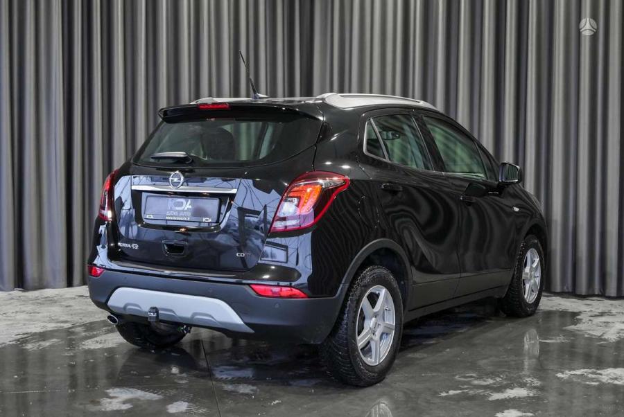 Black Opel Mokka X 2019 in Marijampole, with an engine capacity of 1.60 L and mileage of 166 thousand km for 8450 €, photo 12 on AUTOMOTO.COM.LV