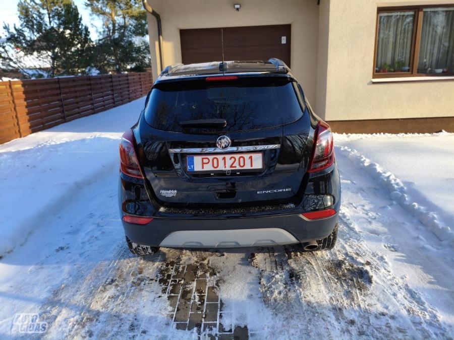 Black Opel Mokka X 2021 in Mazeikiai, with an engine capacity of 1.40 L and mileage of 70 thousand km for 13400 €, photo 7 on AUTOMOTO.COM.LV