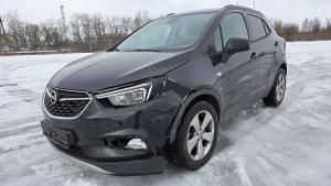 Black Opel Mokka X 2017 in Marijampole, with an engine capacity of 1.40 L and mileage of 46 thousand km for 7700 €, photo  on AUTOMOTO.COM.LV