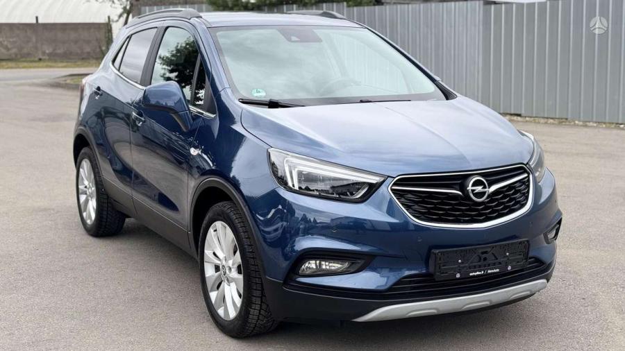 Zils Opel Mokka X 2016 Telšiai, ar dzinēja tilpumu 1.60 L un nobraukumu 152 tūkst. km par 9300 €, foto 4 vietnē AUTOMOTO.COM.LV