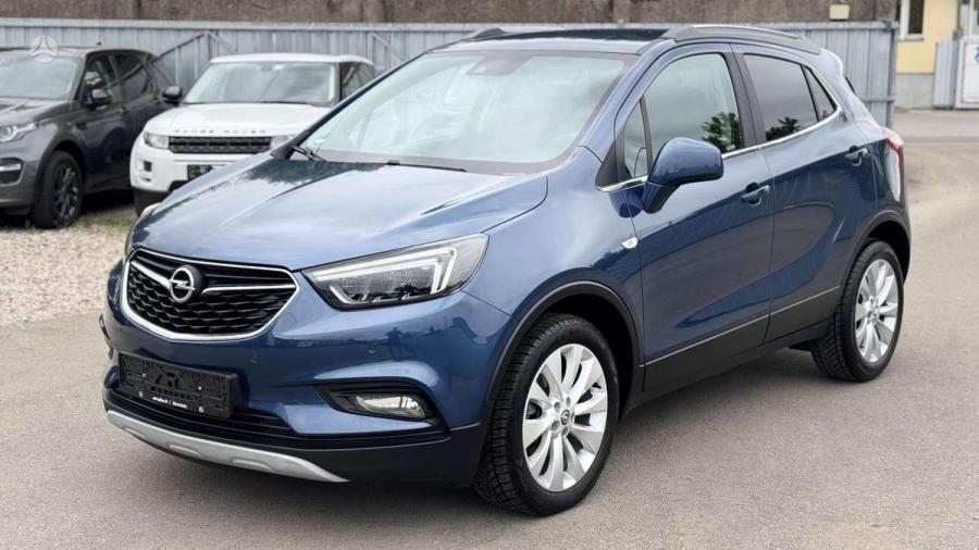 Zils Opel Mokka X 2016 Telšiai, ar dzinēja tilpumu 1.60 L un nobraukumu 152 tūkst. km par 9300 €, foto 6 vietnē AUTOMOTO.COM.LV