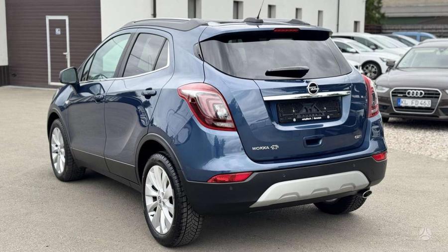 Zils Opel Mokka X 2016 Telšiai, ar dzinēja tilpumu 1.60 L un nobraukumu 152 tūkst. km par 9300 €, foto 8 vietnē AUTOMOTO.COM.LV