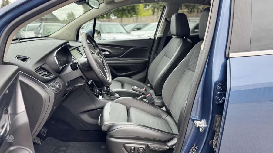 Zils Opel Mokka X 2016 Telšiai, ar dzinēja tilpumu 1.60 L un nobraukumu 152 tūkst. km par 9300 €, foto 14 vietnē AUTOMOTO.COM.LV