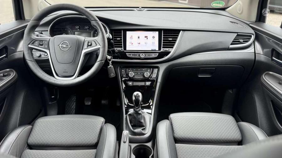 Zils Opel Mokka X 2016 Telšiai, ar dzinēja tilpumu 1.60 L un nobraukumu 152 tūkst. km par 9300 €, foto 15 vietnē AUTOMOTO.COM.LV