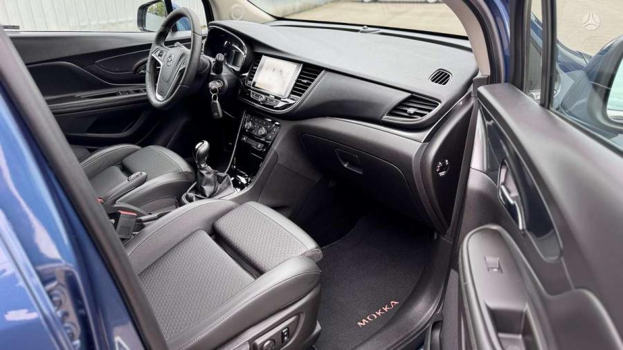 Zils Opel Mokka X 2016 Telšiai, ar dzinēja tilpumu 1.60 L un nobraukumu 152 tūkst. km par 9300 €, foto 16 vietnē AUTOMOTO.COM.LV