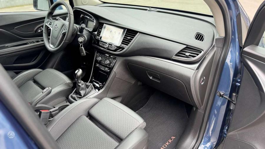 Zils Opel Mokka X 2016 Telšiai, ar dzinēja tilpumu 1.60 L un nobraukumu 152 tūkst. km par 9300 €, foto 17 vietnē AUTOMOTO.COM.LV