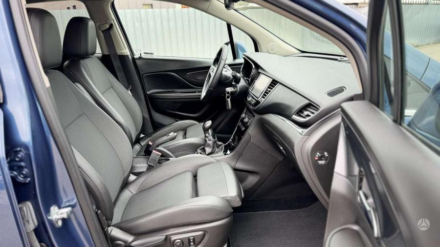 Zils Opel Mokka X 2016 Telšiai, ar dzinēja tilpumu 1.60 L un nobraukumu 152 tūkst. km par 9300 €, foto 18 vietnē AUTOMOTO.COM.LV