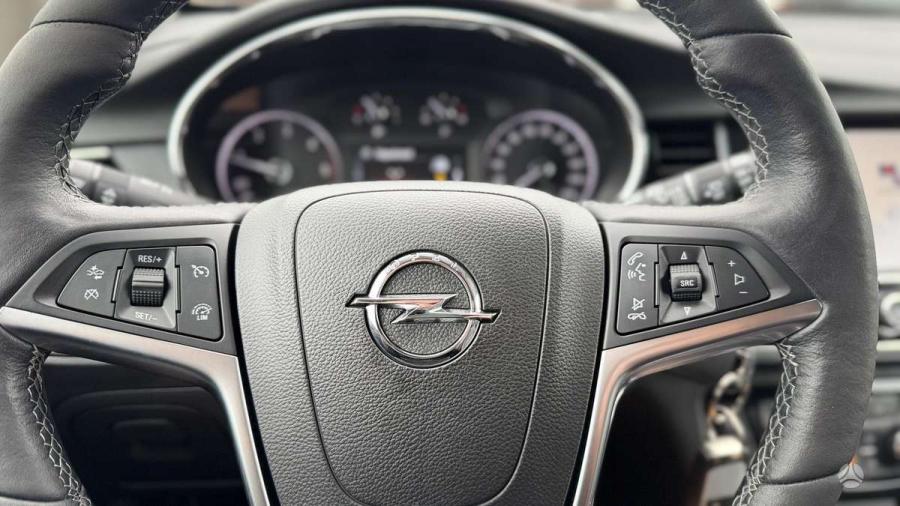 Zils Opel Mokka X 2016 Telšiai, ar dzinēja tilpumu 1.60 L un nobraukumu 152 tūkst. km par 9300 €, foto 26 vietnē AUTOMOTO.COM.LV