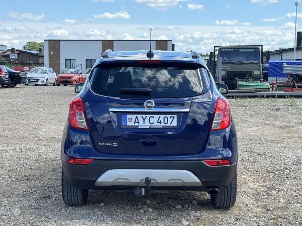Blue Opel Mokka X 2017 in Siauliai, with an engine capacity of 1.60 L and mileage of 168 thousand km for 7800 €, photo 5 on AUTOMOTO.COM.LV
