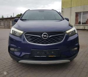 Blue Opel Mokka X 2017 in Siauliai, with an engine capacity of 1.36 L and mileage of 215 thousand km for 7200 €, photo 3 on AUTOMOTO.COM.LV