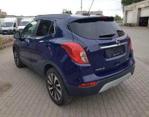 Blue Opel Mokka X 2017 in Siauliai, with an engine capacity of 1.36 L and mileage of 215 thousand km for 7200 €, photo 9 on AUTOMOTO.COM.LV