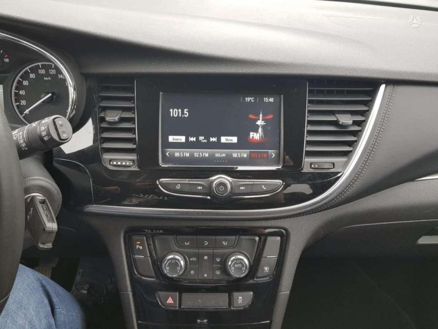 Blue Opel Mokka X 2017 in Siauliai, with an engine capacity of 1.36 L and mileage of 215 thousand km for 7200 €, photo 13 on AUTOMOTO.COM.LV